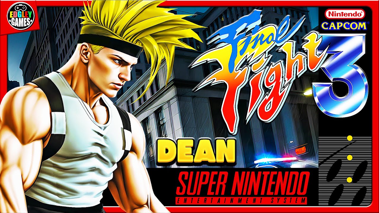 Final Fight 3 (SNES) - Gameplay with Dean [Playthrough/LongPlay] - YouTube