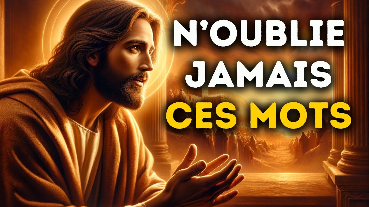 🔴 N'oublie Jamais Ces Mots | Message De Dieu | Parole de Dieu | Dieu ...