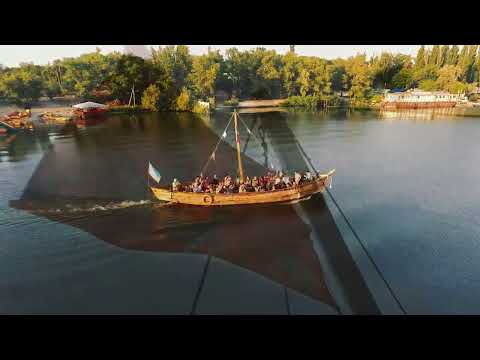 CHAYKA Chaika - a combat boat of the Ukrainian Cossacks