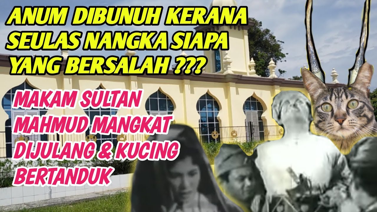 SULTAN MAHMUD MANGKAT DIJULANG #makam #kotatinggi #sejarah - YouTube