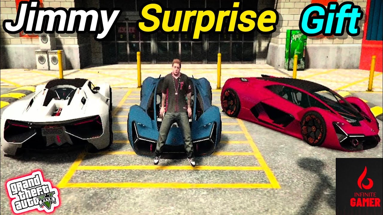 Yim bought a surprise gift for the jimmy GTA 5 gameplay - YouTube