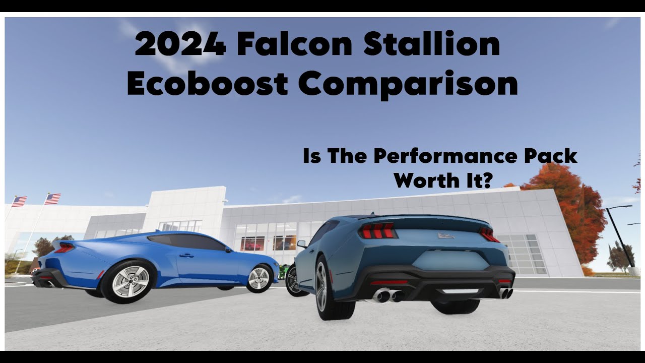ROBLOX Greenville: 2024 Falcon Stallion Ecoboost Comparison - YouTube