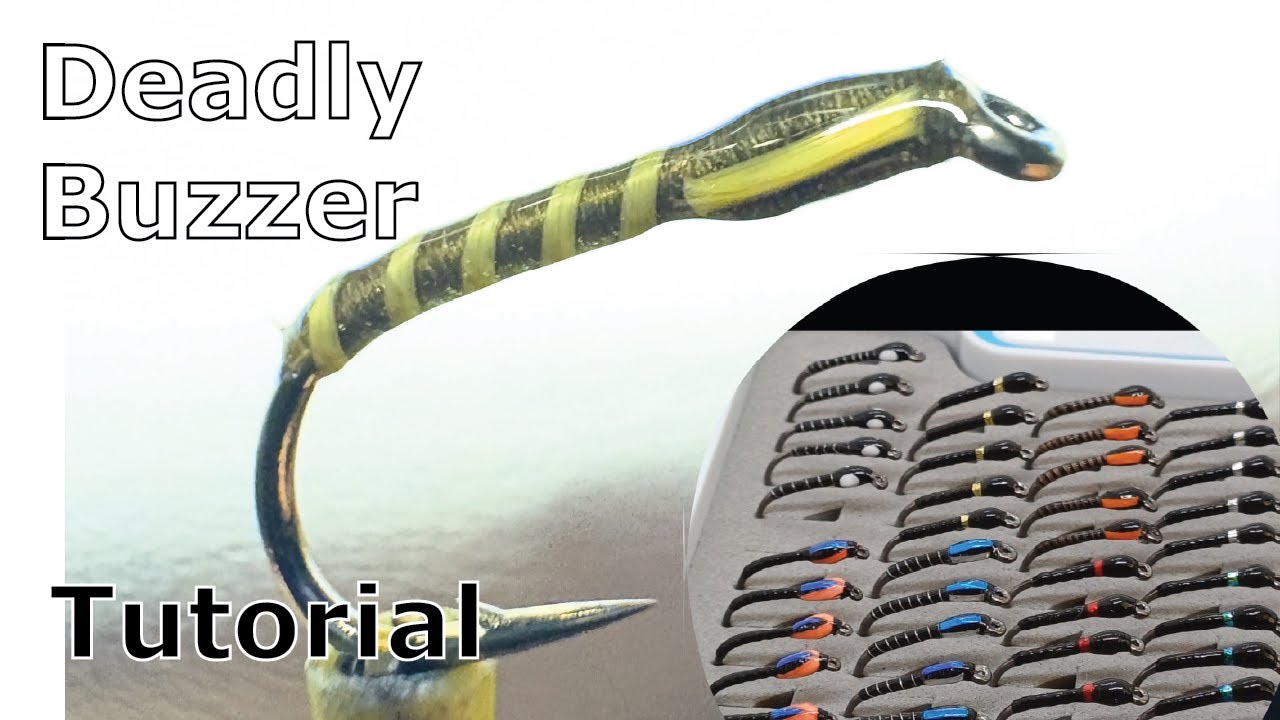 THE BEST Buzzer In My Box [How to Tie a Simple & Deadly Olive Buzzer ...