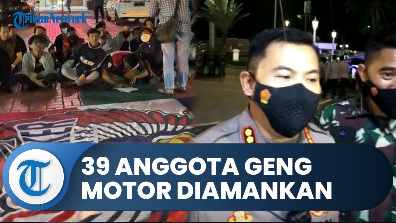 39 Anggota Geng Motor Moonraker Diamankan Polresta Bogor Kota ...