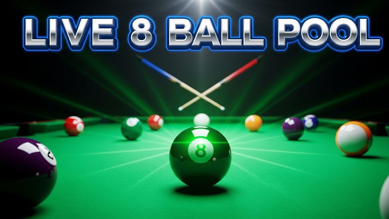 🎱 8 Ball Pool Live 🔴 | Online Multiplayer Billiard Game | Fun ...