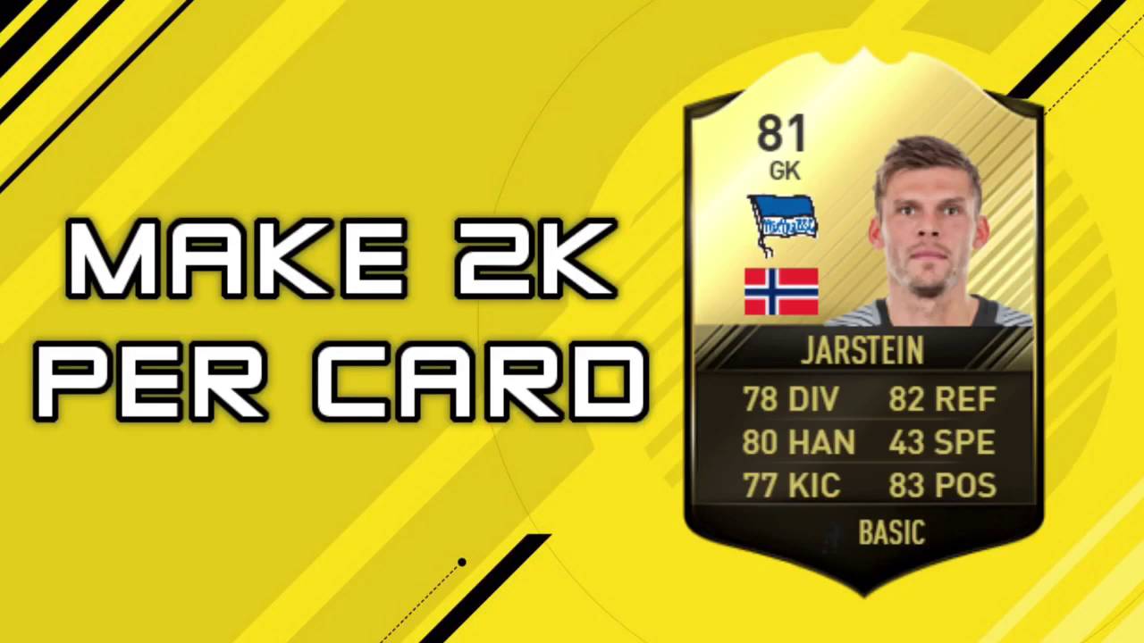 MAKE 2K PER CARD!! | SNIPING INFORM CARDS! | FIFA 17 - YouTube