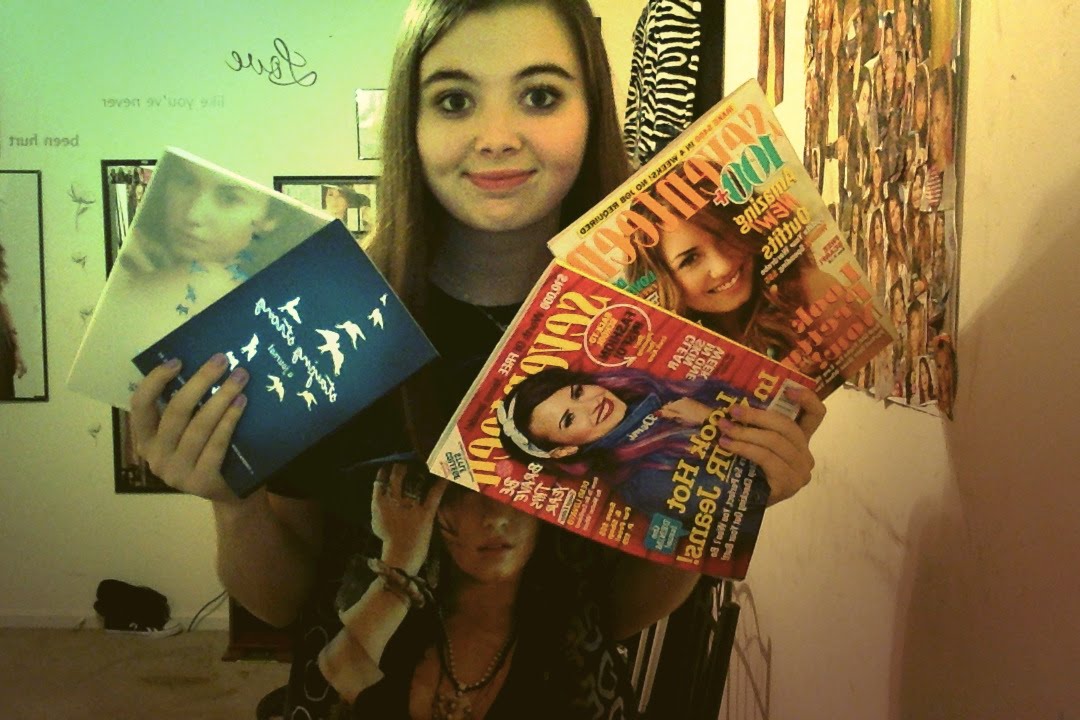My Demi Magazine & Book Collection! - YouTube