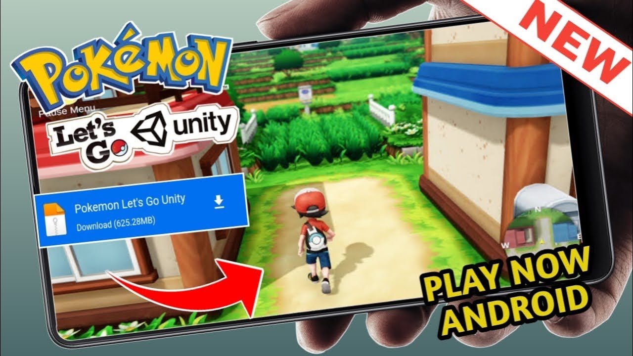 How To Download Pokemon Let's Go Unity| Pokemon Let's Go Pikachu | GW ...