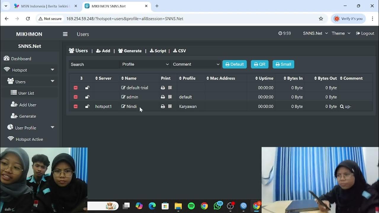 Hotspot Server || Mikhmon || Tampilan Web [Edit] - YouTube