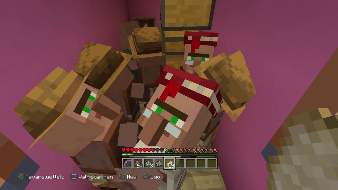 Minecraft villager murder mystery in Homer's house! - YouTube