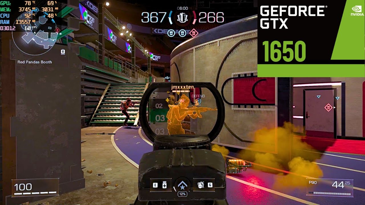 XDefiant : 100%Render-scale GTX1650 Limit 60fps - YouTube