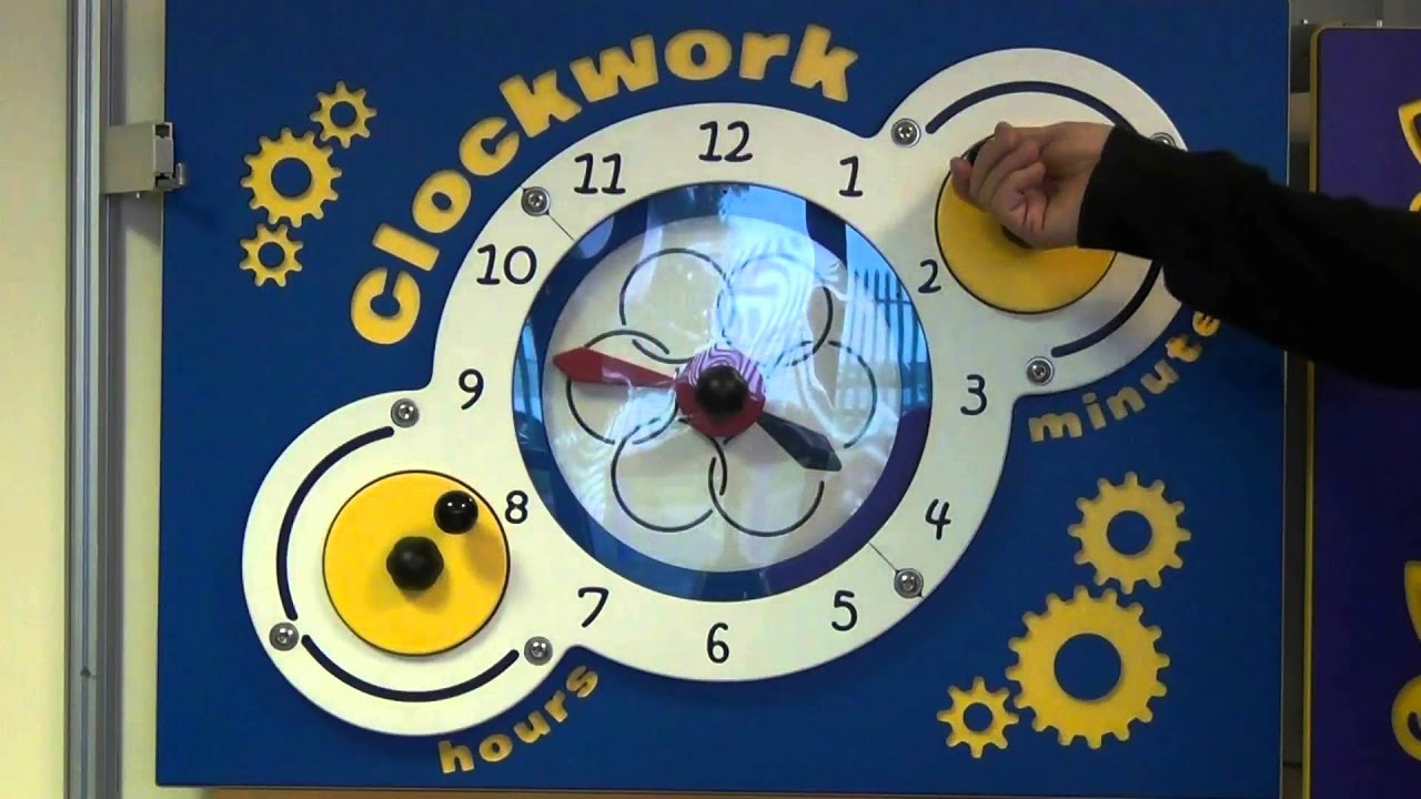 Clockwork Clock Play Panel - YouTube