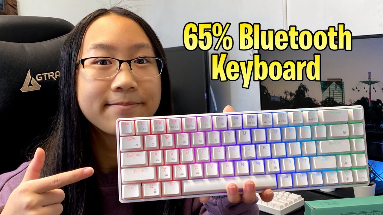 Epomaker S68 65% Bluetooth Mechanical Gaming Keyboard Review - YouTube