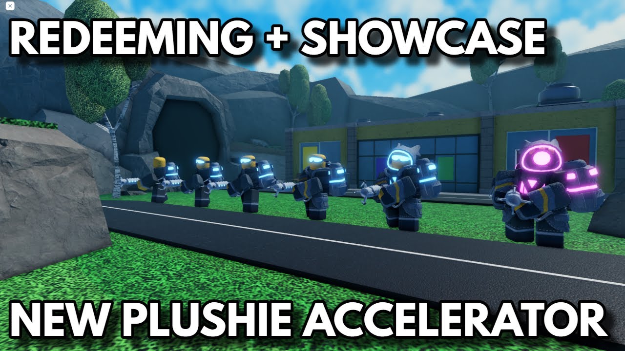 REDEEMING + SHOWCASING PLUSHIE ACCEL | ROBLOX Tower Defense Simulator ...