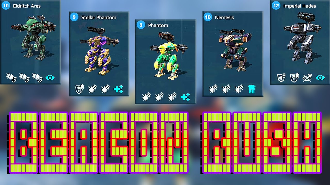 War Robots Ares Phantom Nemesis Hades Gameplay - YouTube