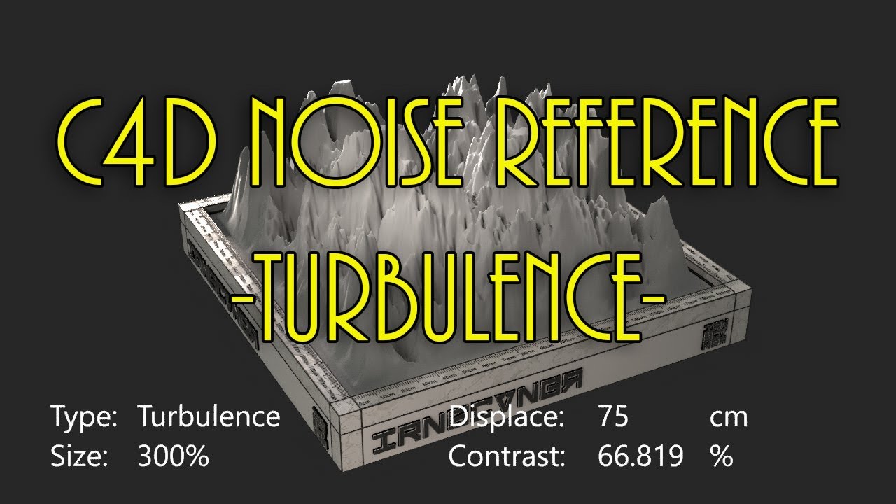 C4D Noise Reference 23: Turbulence - YouTube