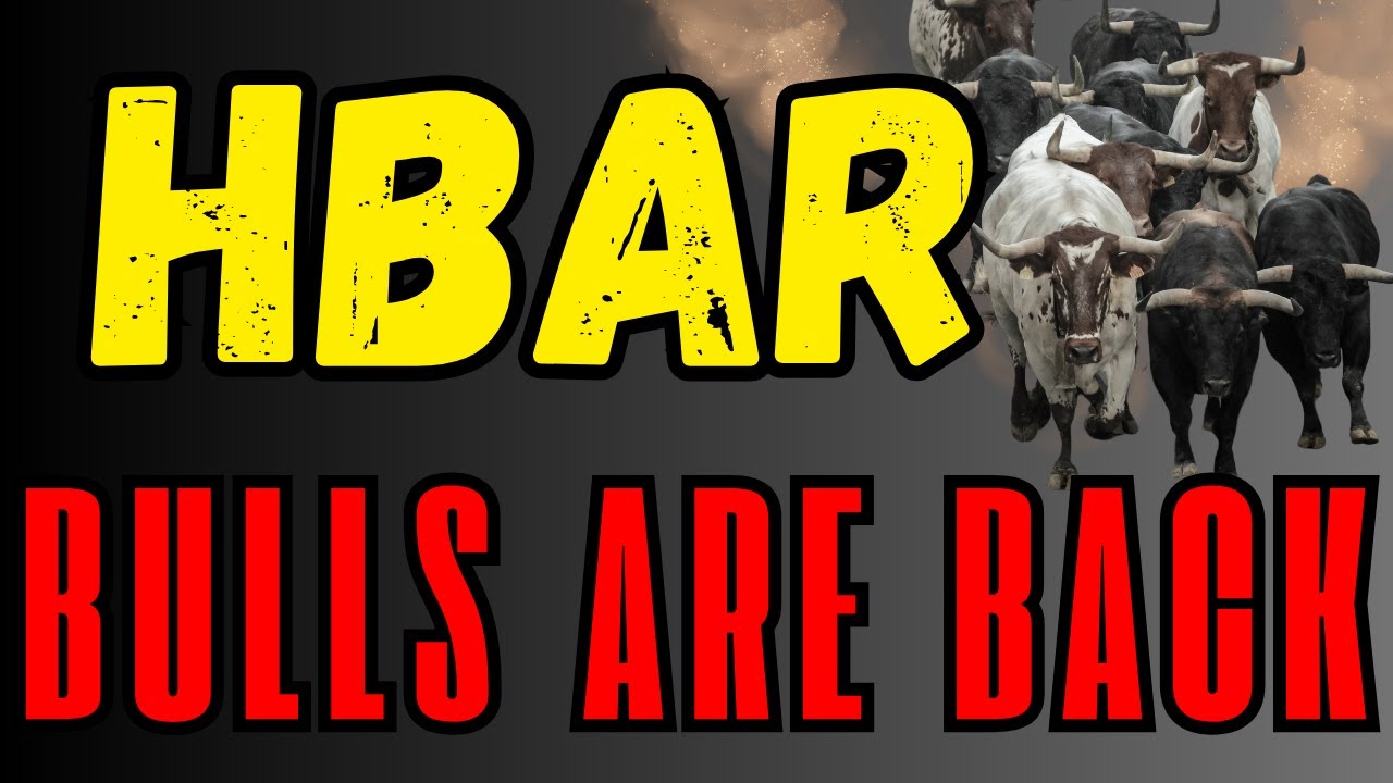 HBAR BULLS ARE BACK IN FULL SWING! - YouTube