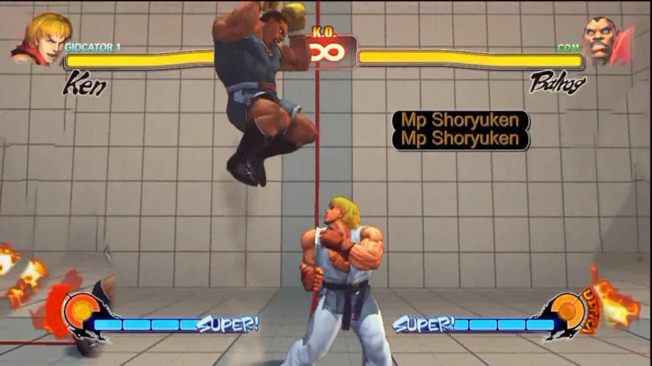 SF4 Ken's Combos HD - YouTube