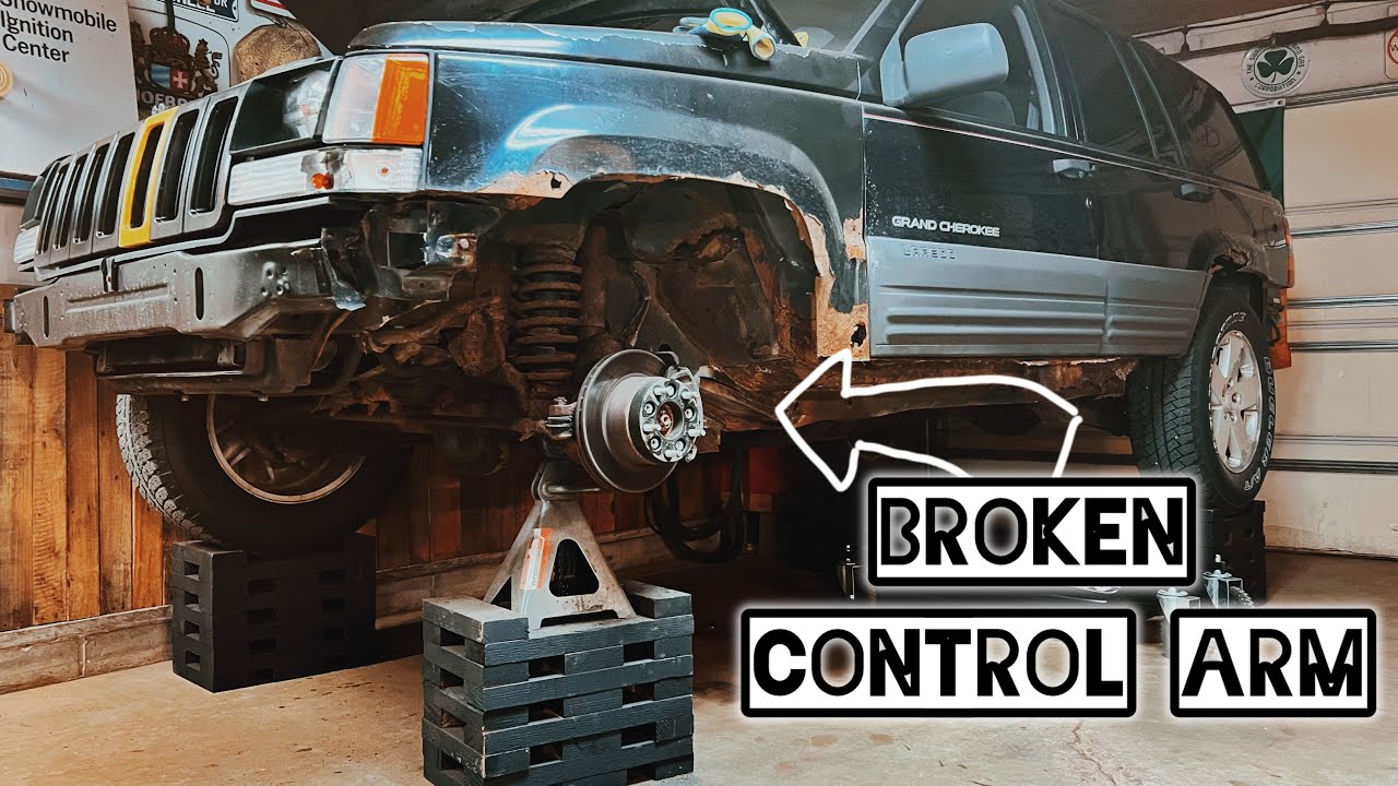 How to Repair a SUPER Rusty Frame on the Jeep Grand Cherokee ZJ - YouTube