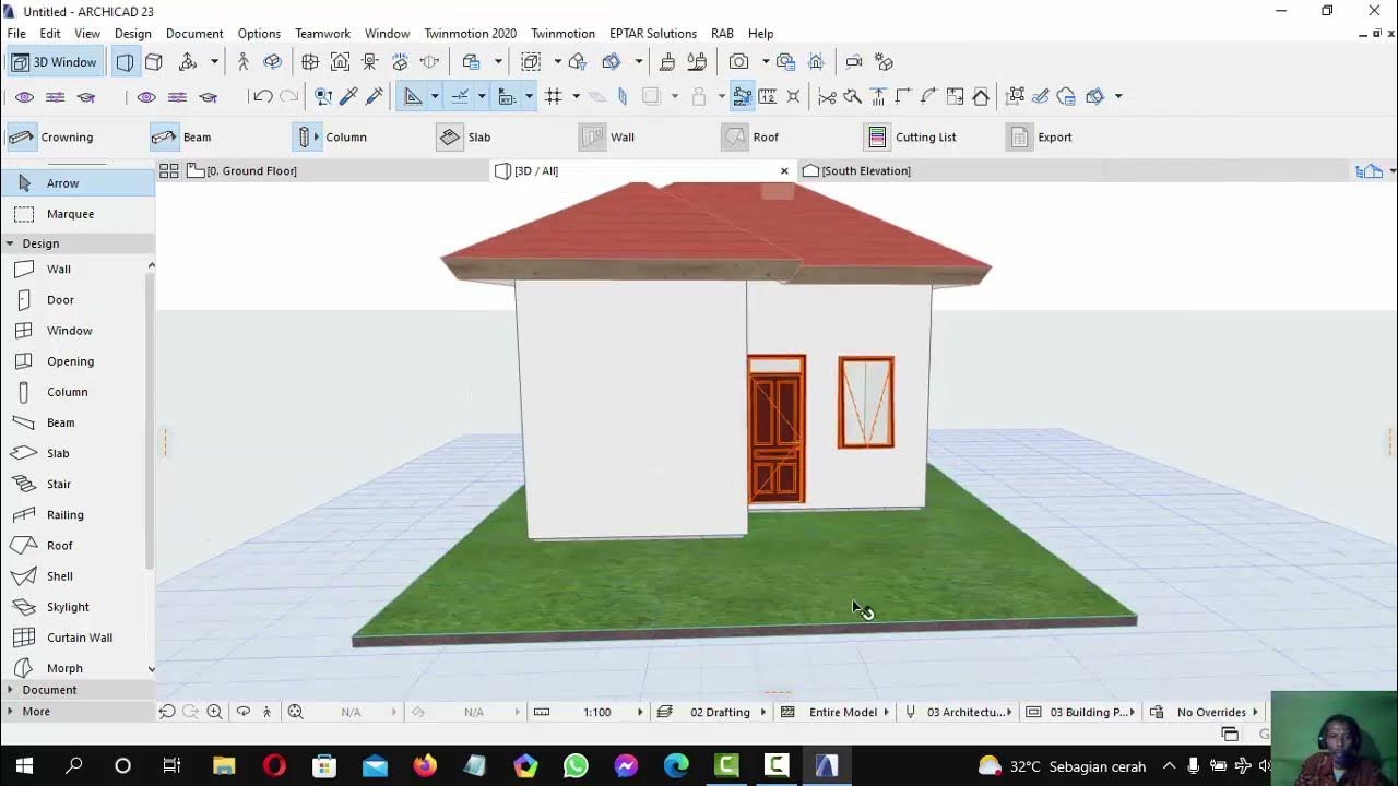 Tutorial or How to Make 3D Designs Using Archicad for Beginners - YouTube