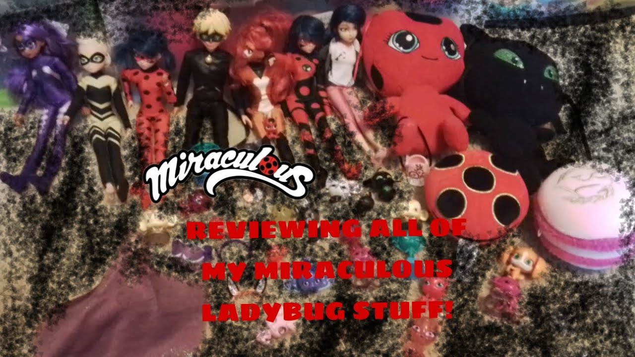 REVIEWING ALL OF MY MIRACULOUS LADYBUG THINGS! - YouTube