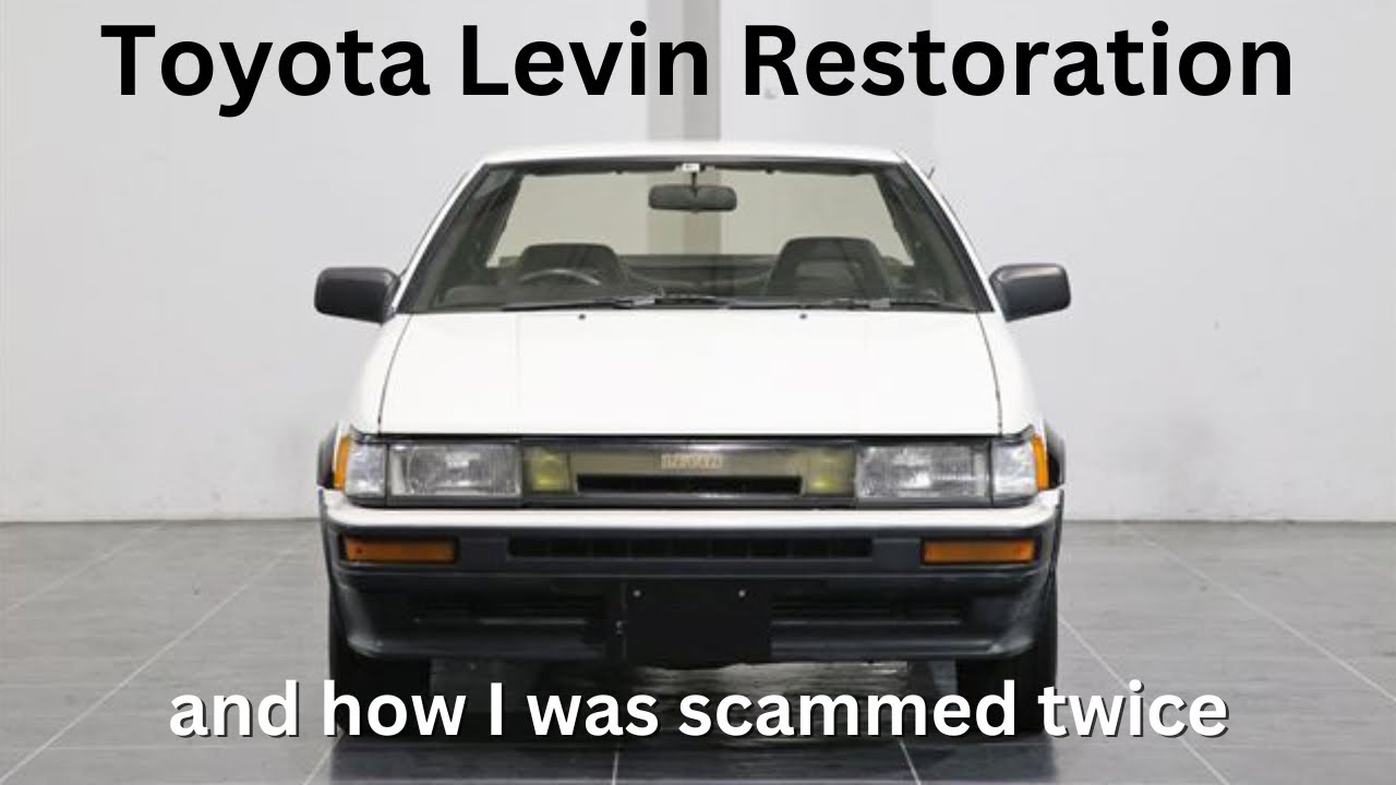 Toyota Corolla Levin Restoration Gone Wrong #toyota #corolla #initiald - YouTube