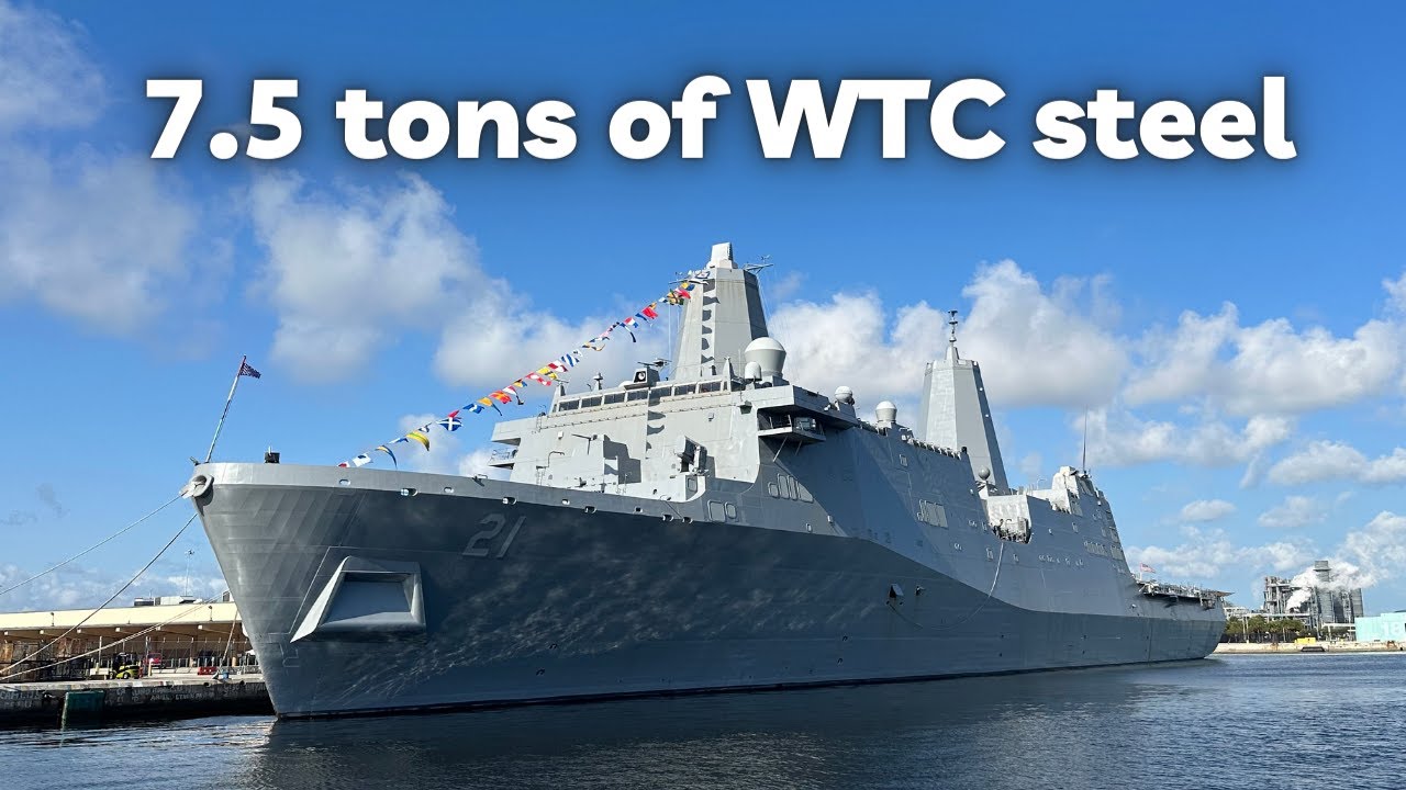 USS New York Tour: 9/11 Memorial at Sea - YouTube