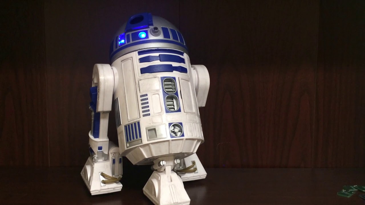 R2-D2 Custom Droid Personality Chip w/ Leia's Message - YouTube