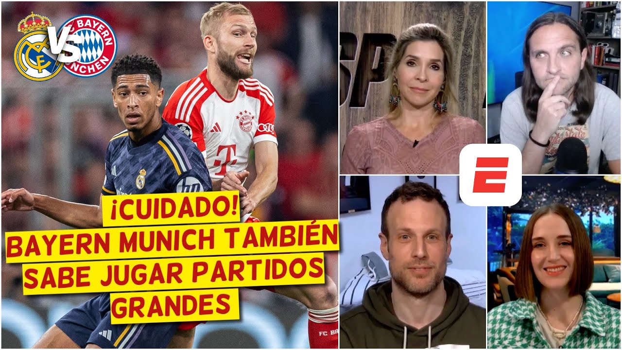 REAL MADRID va a pasar a la final PERO NO SERÁ FÁCIL. Bayern Munich NO ...