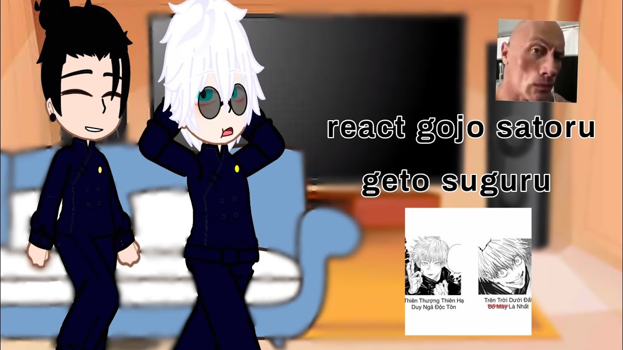 react jjk gojo satoru / geto suguru ( tiếng việt) 😇 - YouTube