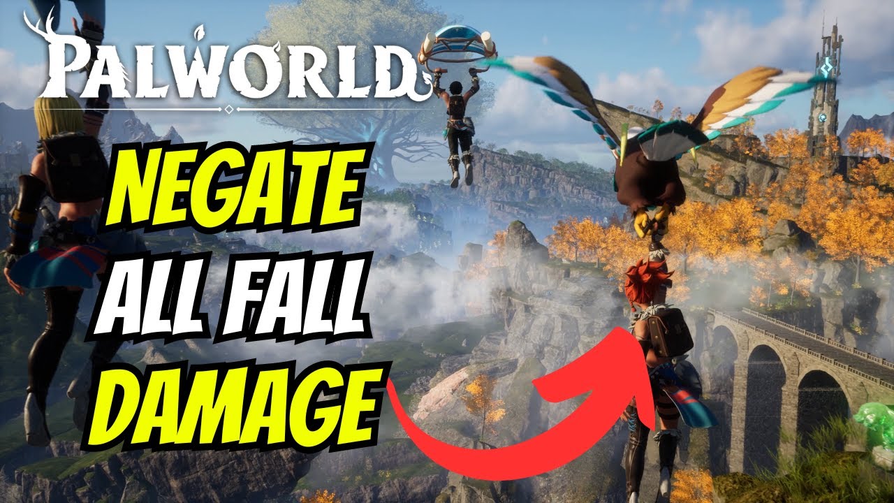 How To Negate All Fall Damage In Palworld - YouTube