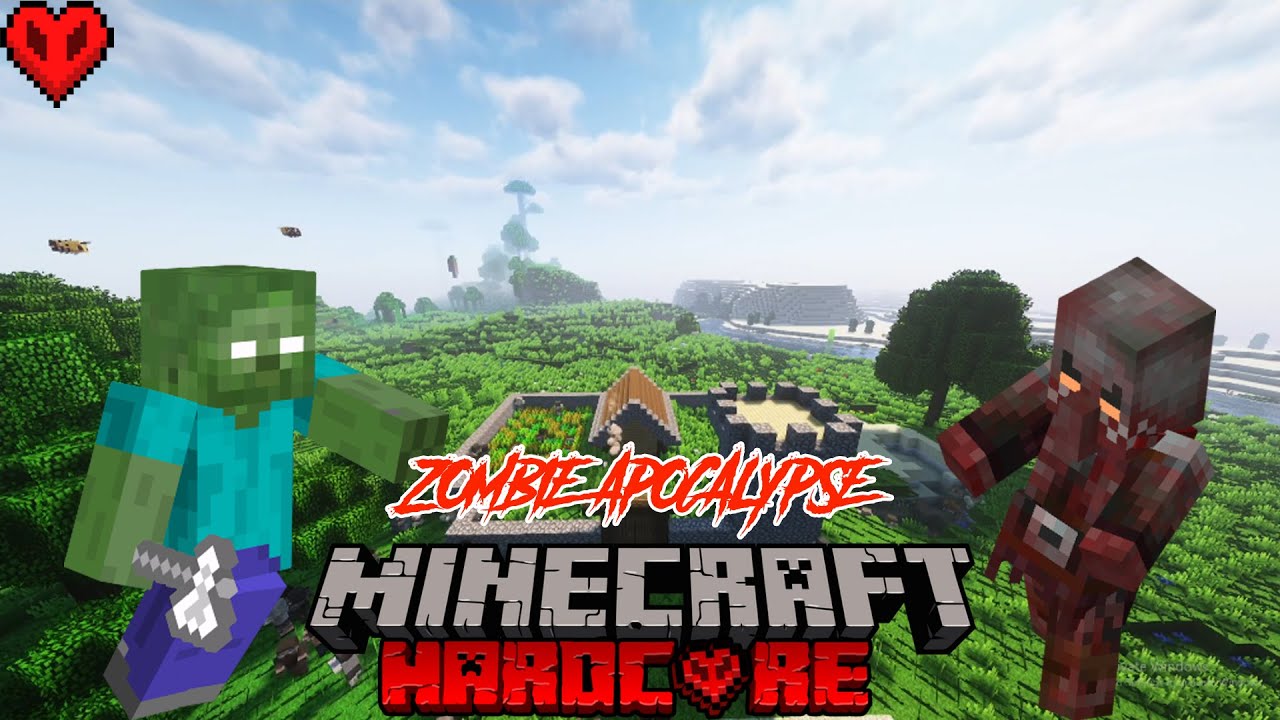 [Tiem MC] Sinh Tồn Zombie Apocalypse Trong Minecraft Phần #2 - YouTube