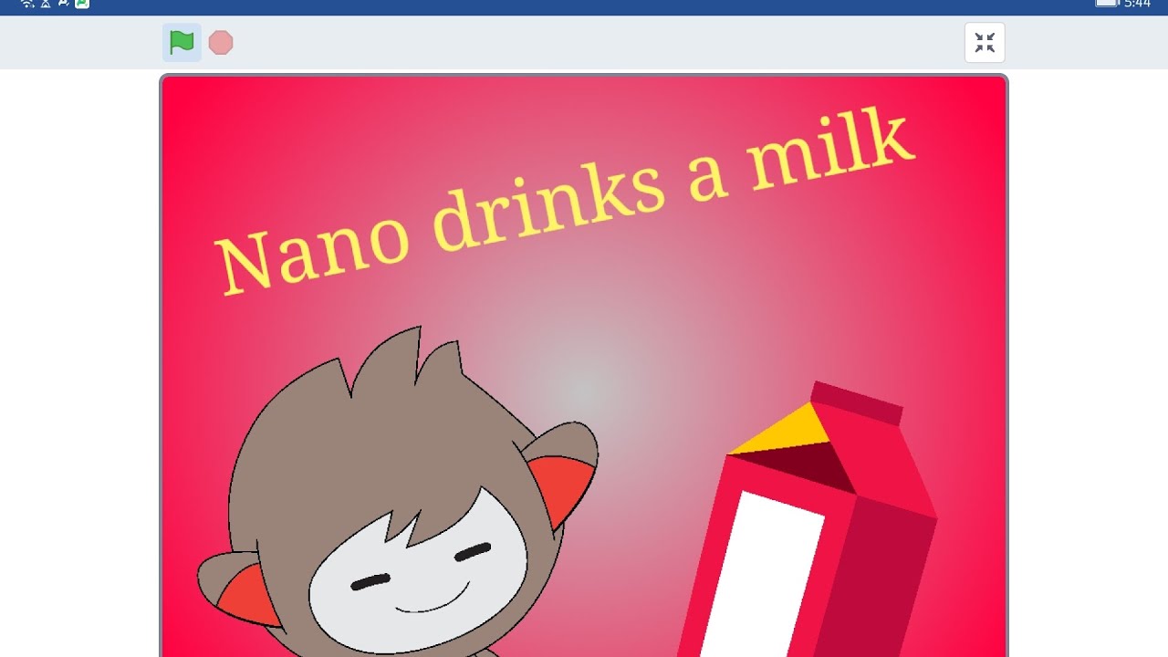 nano drinks a milk - YouTube