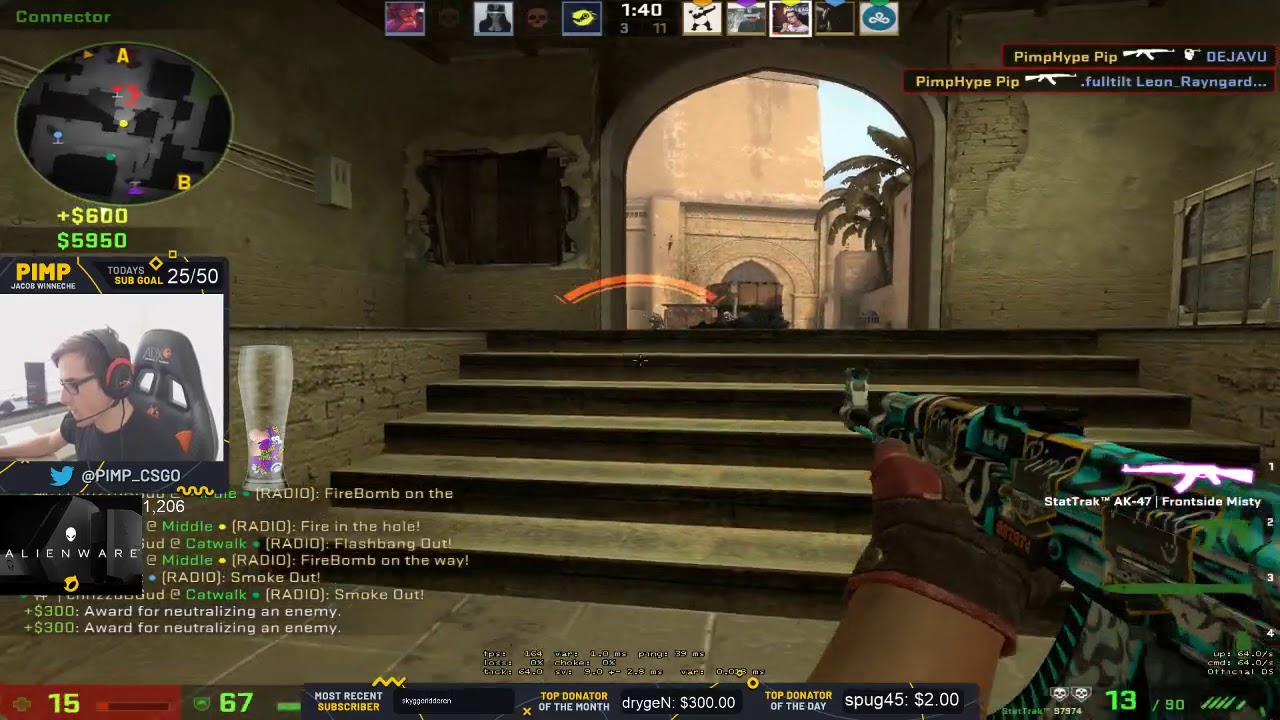 Pimp CSGO 4k SPRAY transfer to finish the half! - YouTube