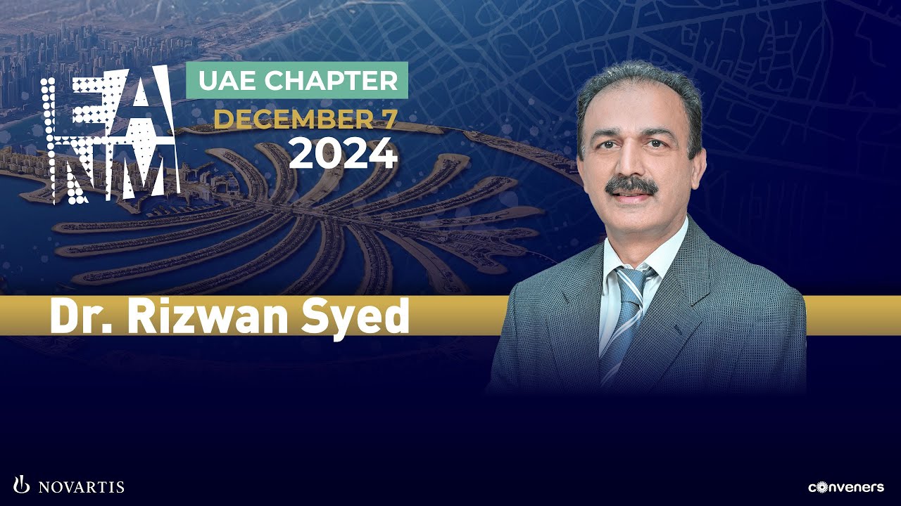 Dr. Rizwan Syed on Theranostics & Healthcare Readiness | EANM UAE ...