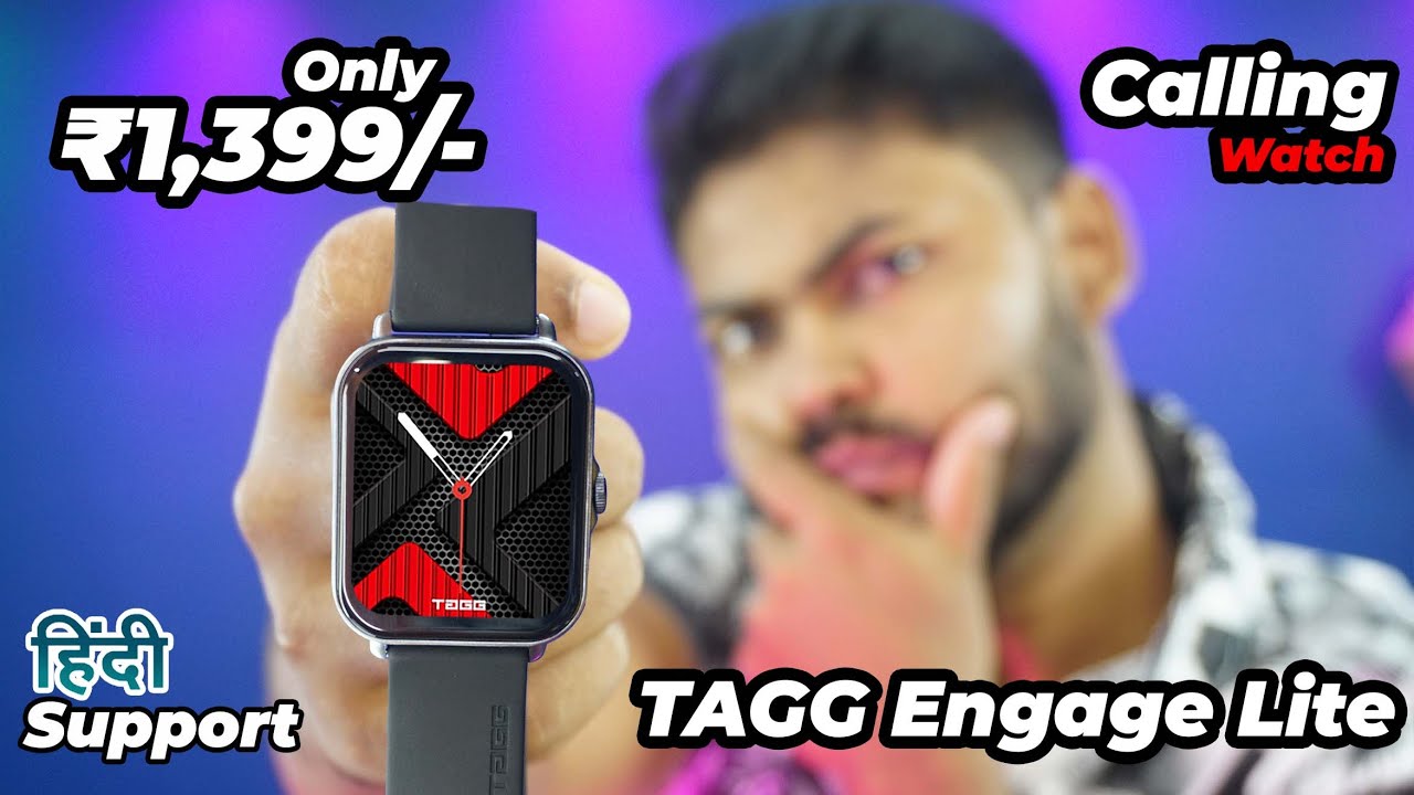 Metal Body TAGG Engage Lite Advanced Calling Smartwatch | unboxing ...