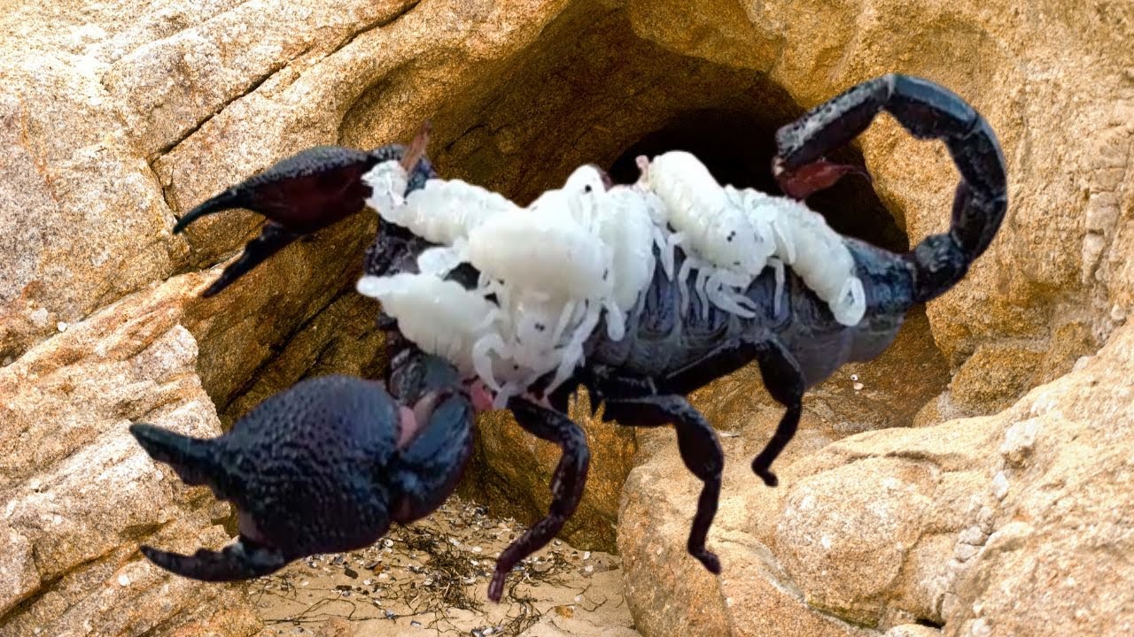 This Is What Happens When My Pet Scorpion Give Birth To Her Babies ...