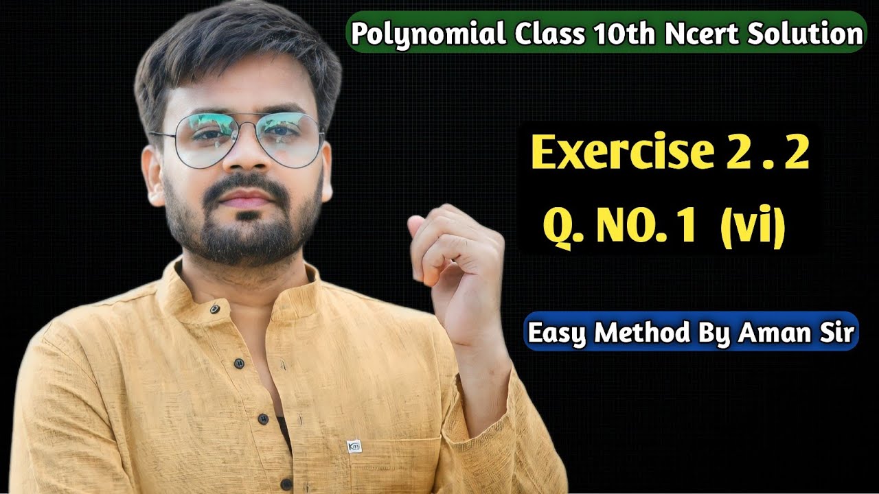 Exercise 2.2 Question Number 1 (vi) || Class 10th Exercise 2.2 Question 1 Ka 6 || @AayuPhysics ...
