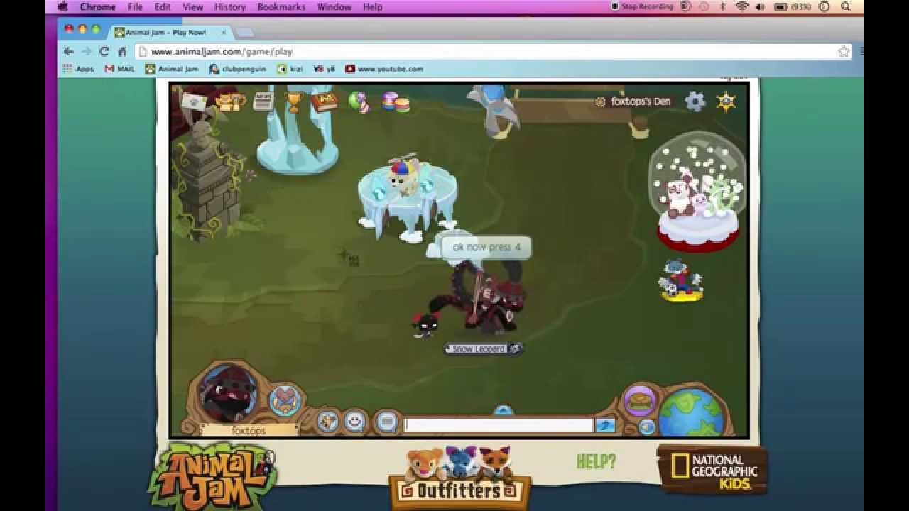 Animal Jam how to take a screenshot mac DOSENT SPEEK - YouTube
