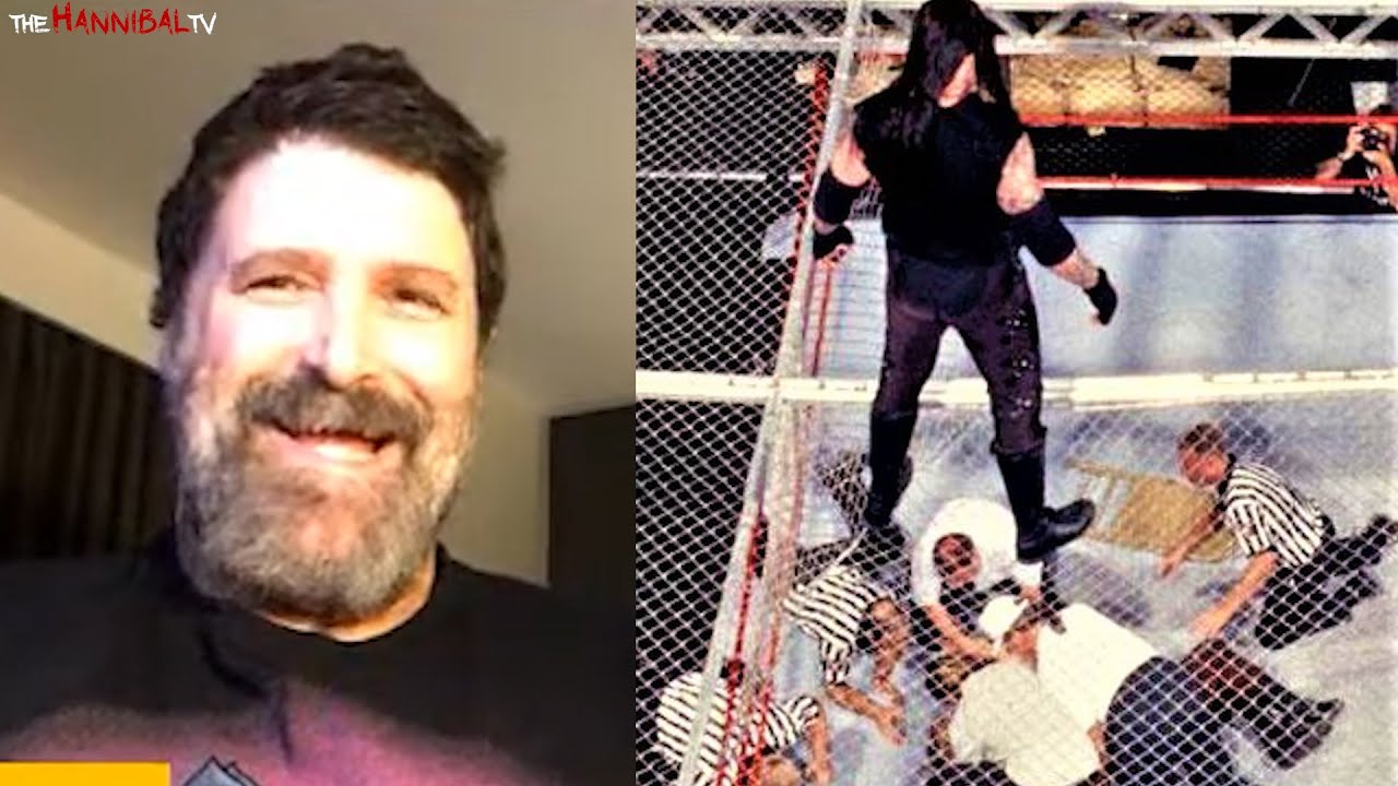 Mick Foley on his Hell in The Cell Famous Match - YouTube