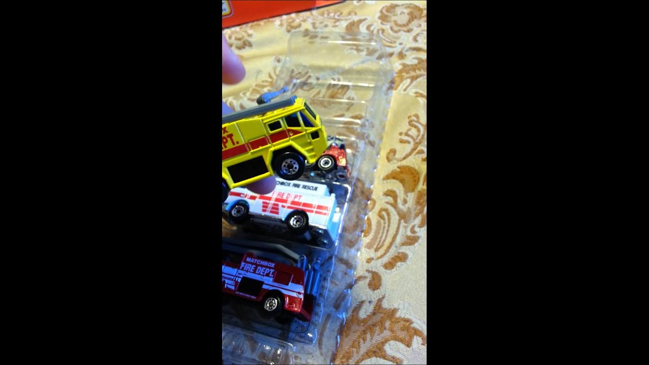Matchbox Fire Rescue 5 Pack (1998/1999) - YouTube