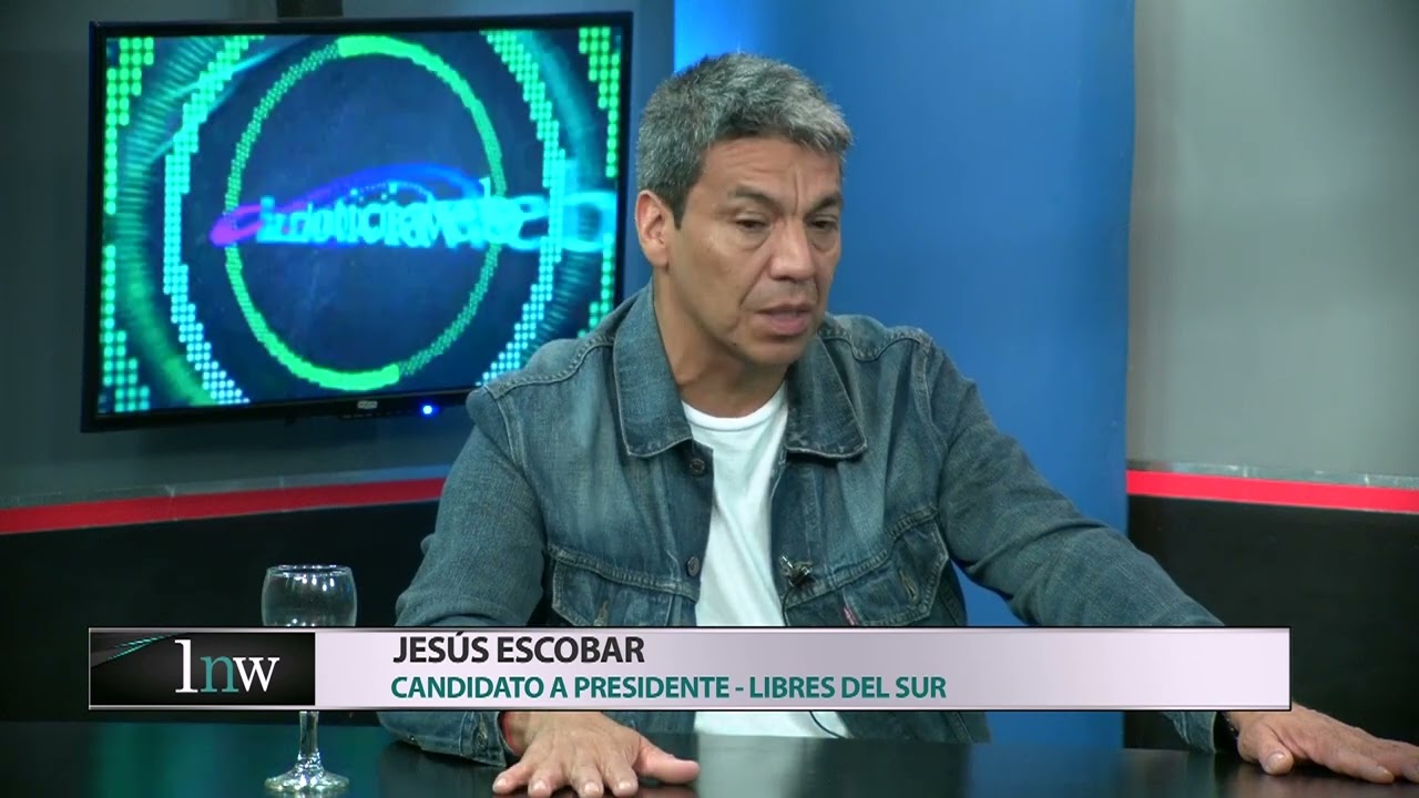 Entrevista a Jesús Escobar, candidato a presidente de Libres del Sur ...