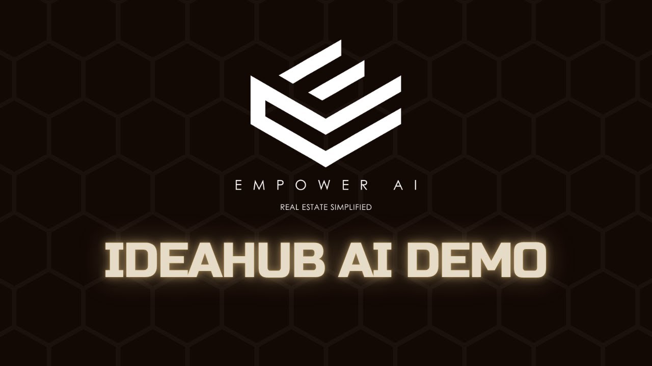 AI-Powered Content for Realtors | Full Demo of the Idea Hub Tool - YouTube