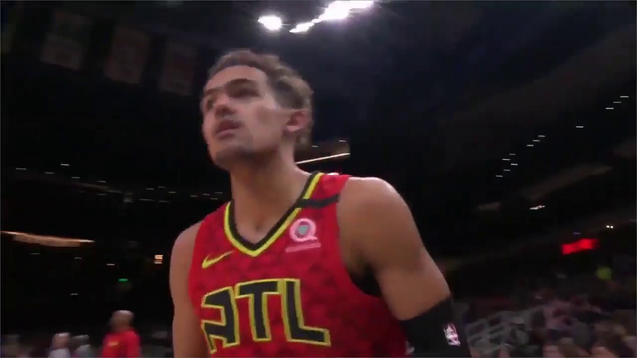 Trae Young Wears #8 in Honor of Kobe Bryant - YouTube