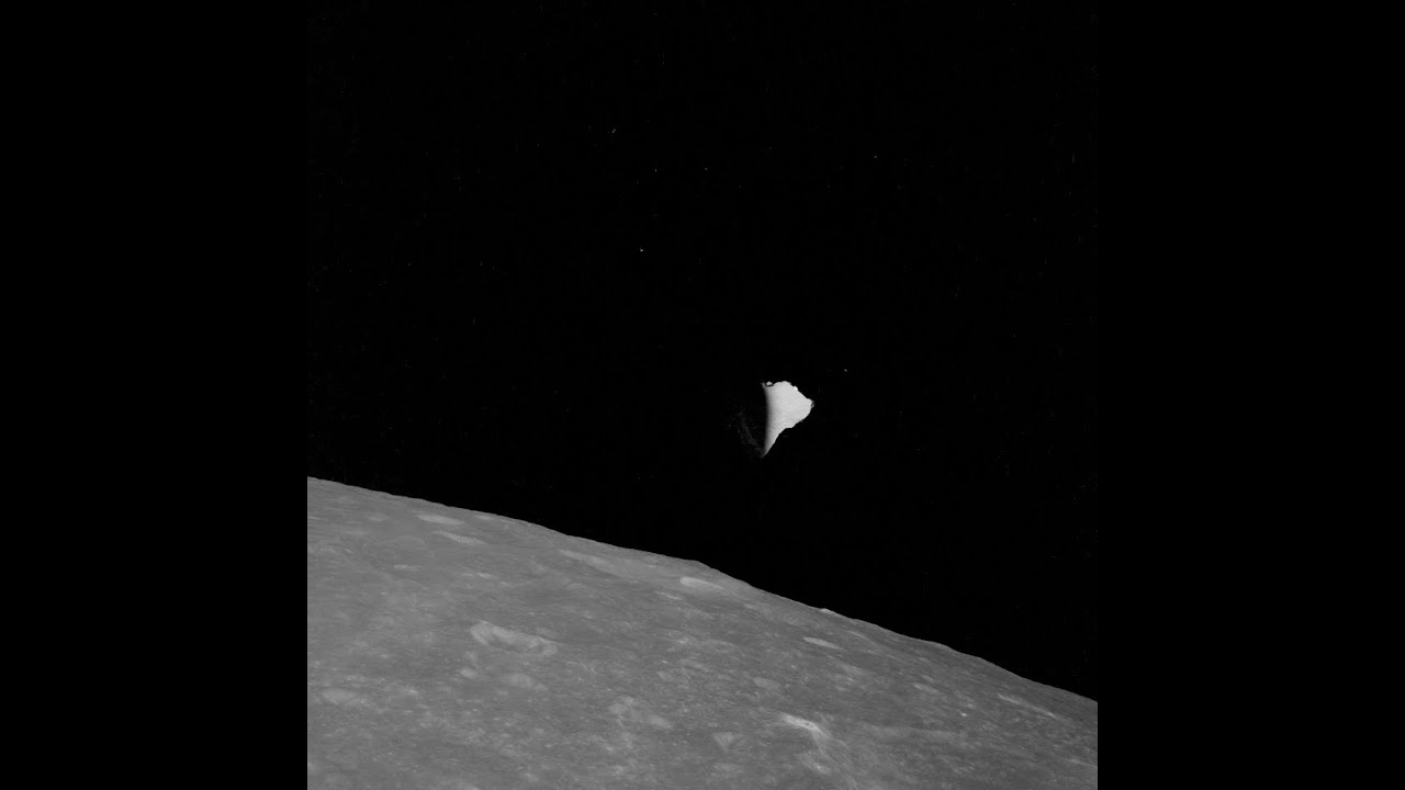 Shard above the Moon on Four Nasa Photos. HD - YouTube