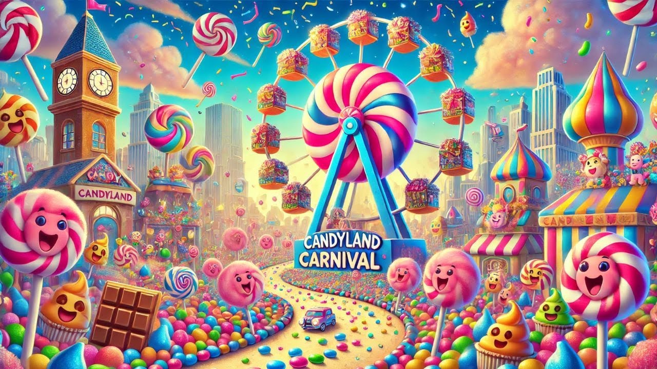Candyland Carnival A Sugary Spectacle of Fun - YouTube