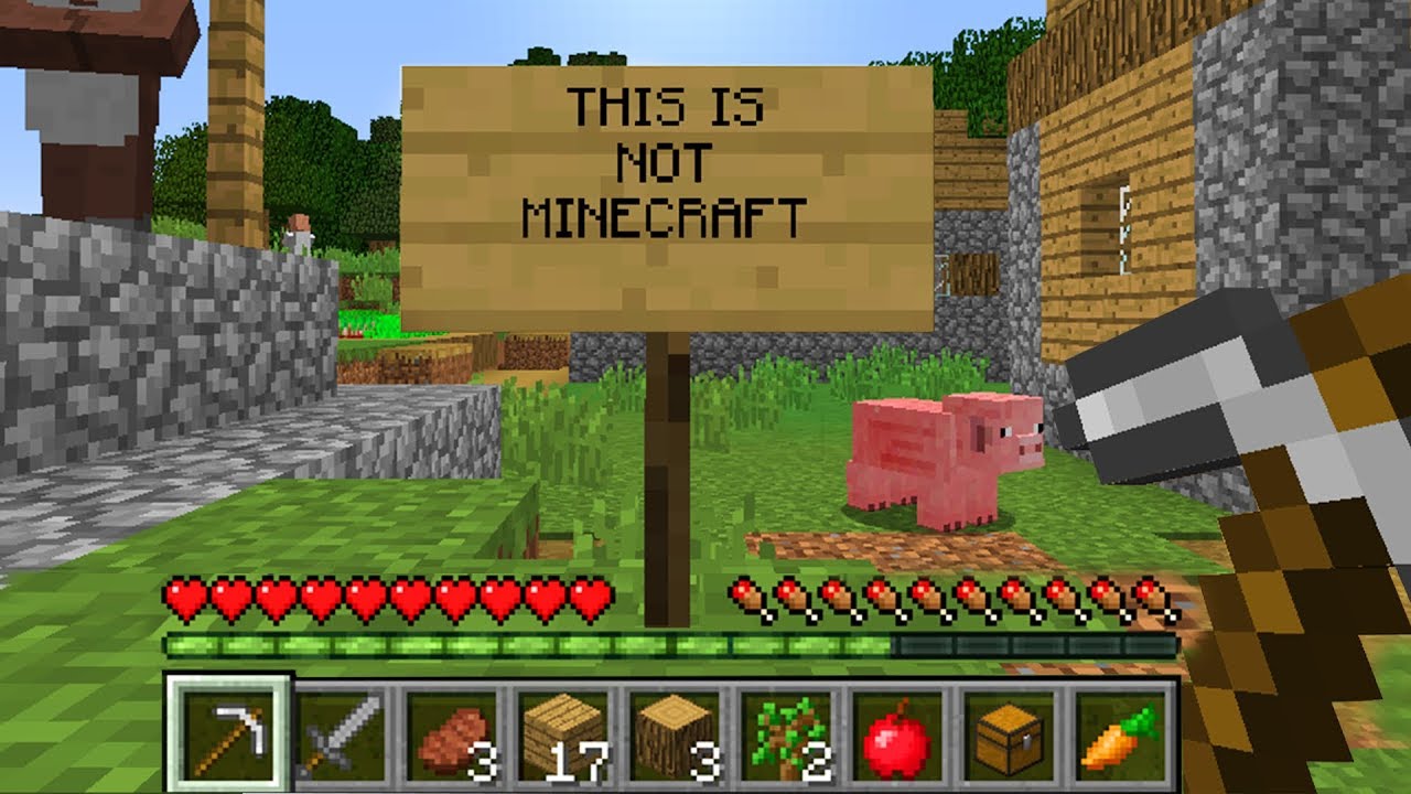 THIS IS NOT MINECRAFT! (Seriously...) - YouTube