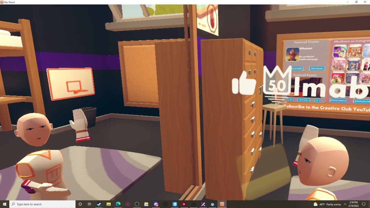 Rec Room weird glitch happen... - YouTube