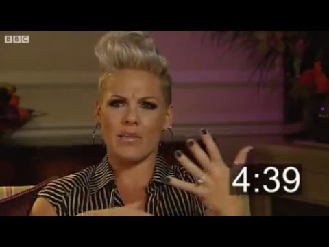 BBC Five Minutes With Pink Interview - She's amazing!! - YouTube