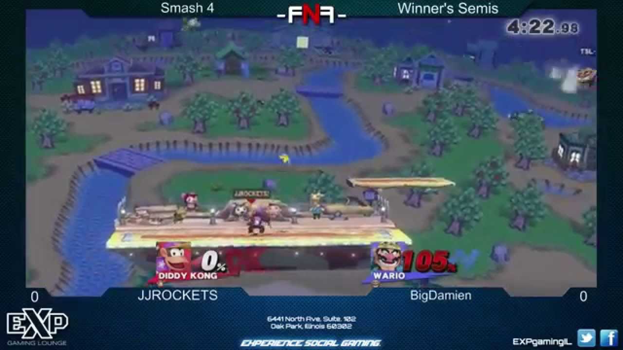 FNF 1-2-15 - Smash 4 - JJROCKETS vs. RockyLuna - Winners Semis - YouTube